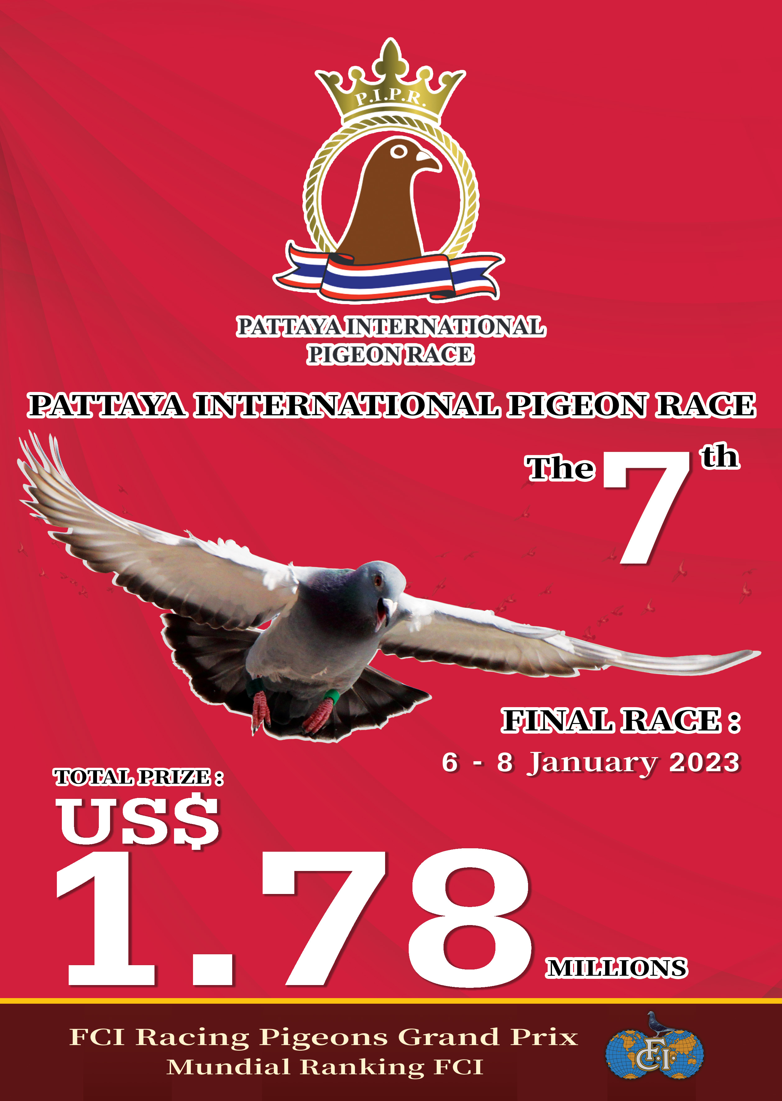PATTAYA INTERNATIONAL PIGEON RACE